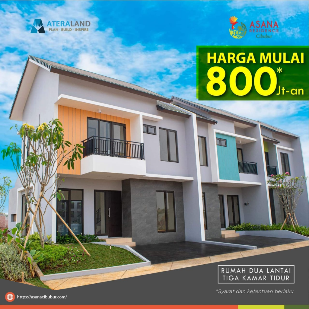 Perumahan ASANA RESIDENCE CIBUBUR - Hunian dekat akses Toll