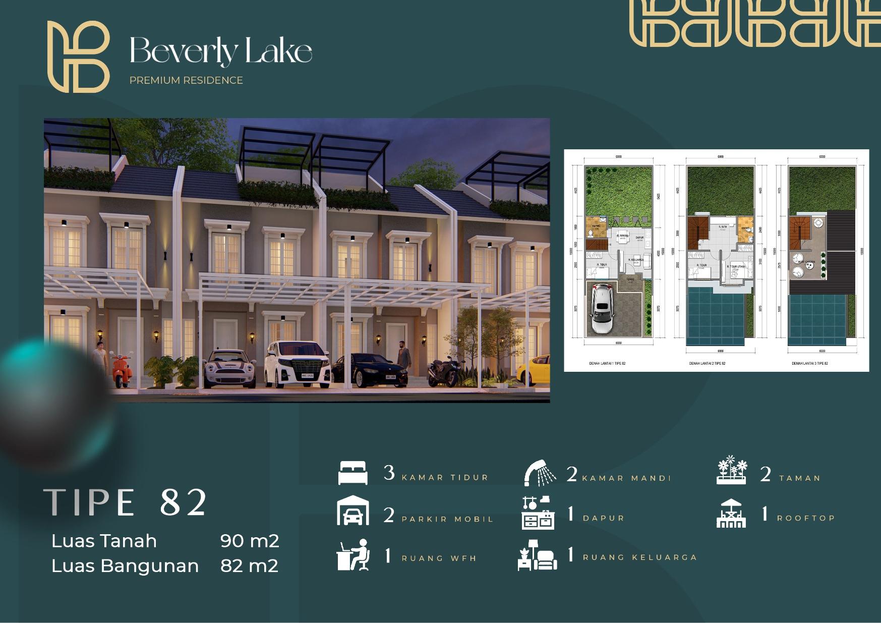 BAVERLY LAKE @ Parung Panjang Serpong - Rumah Dijual